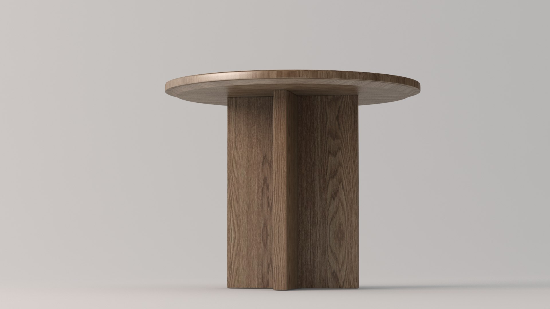 3D Model WYETH SPLIT BAMBOO FLOATING ROUND ENTRY TABLE - TurboSquid 1725683