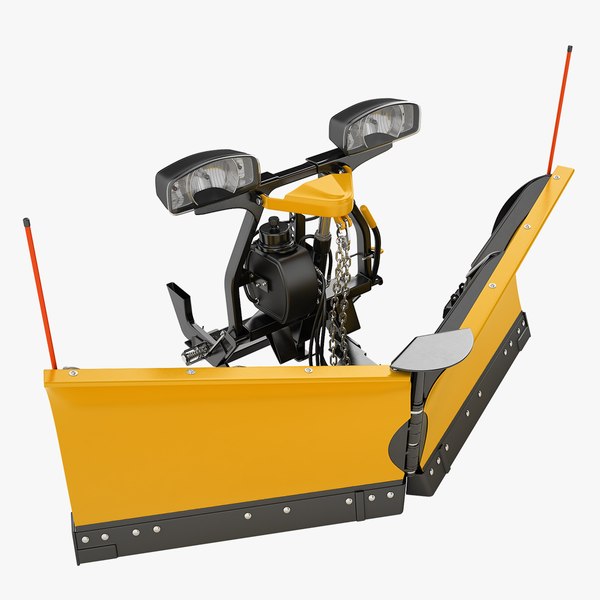 modelo 3d Snow Plow Truck Blade 01 - TurboSquid 2035799