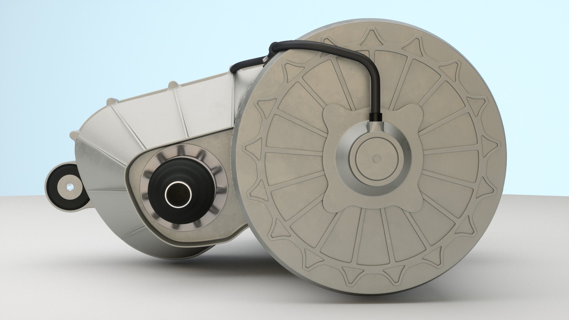 Tesla Electric Motor 3D model - TurboSquid 1955060