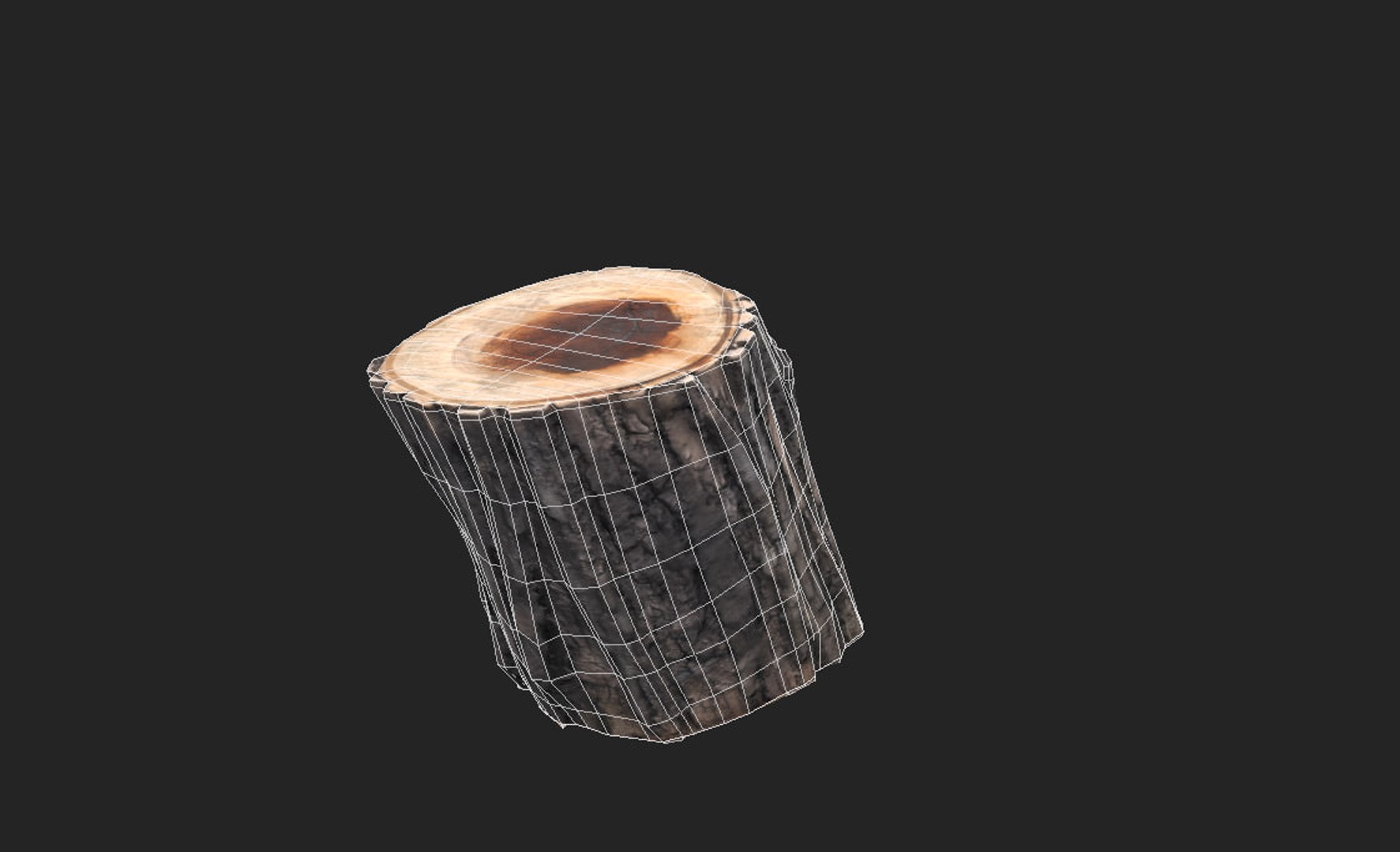 3D Low-poly Log - TurboSquid 2048146