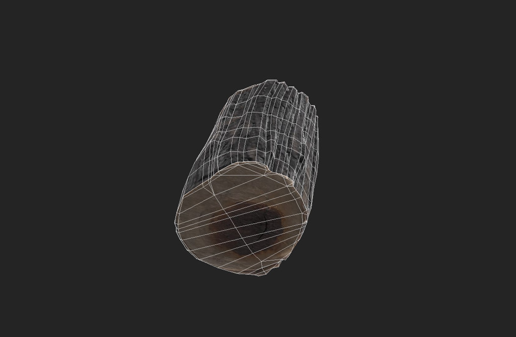 3D Low-poly Log - TurboSquid 2048146