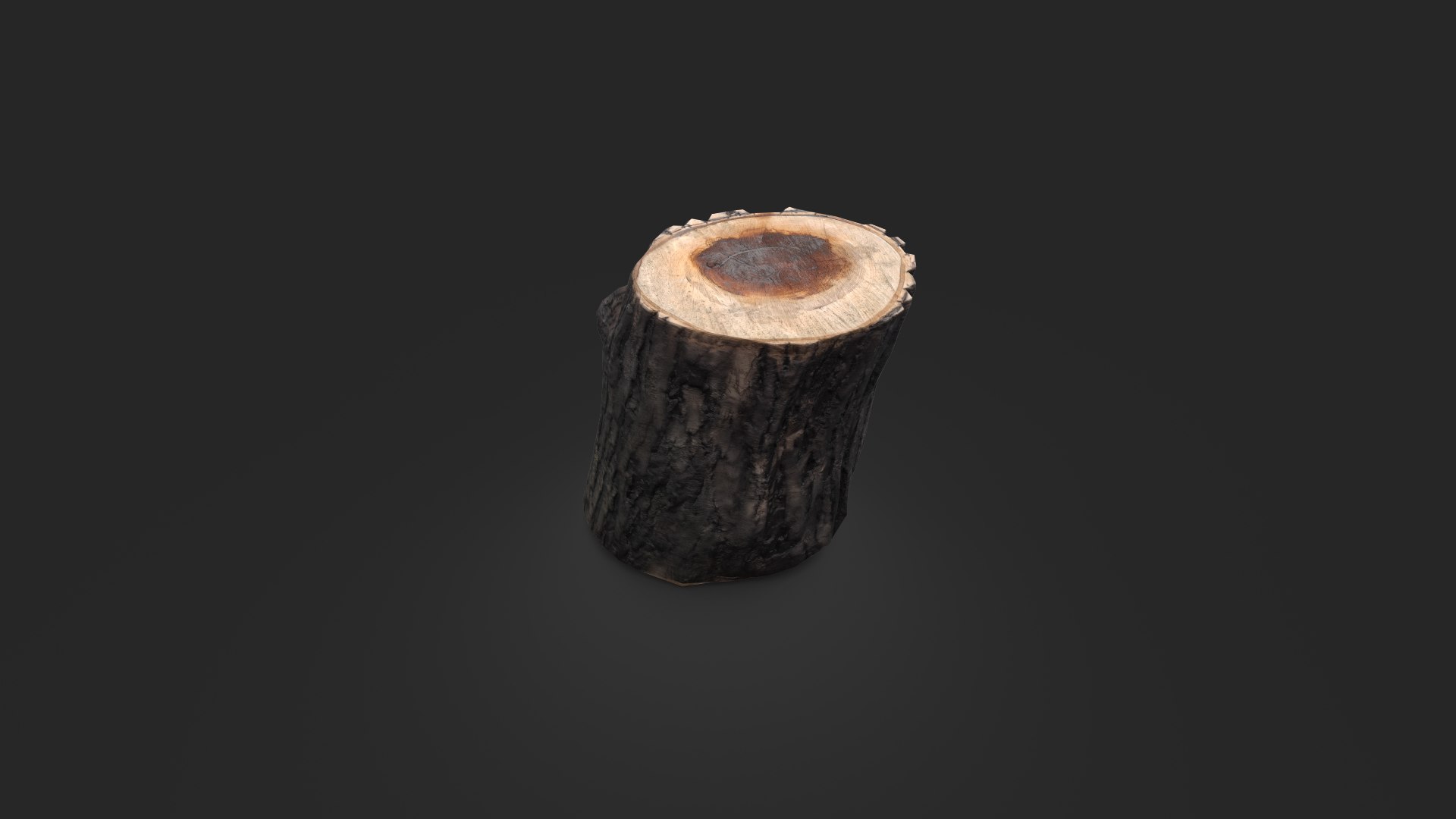3D Low-poly Log - TurboSquid 2048146