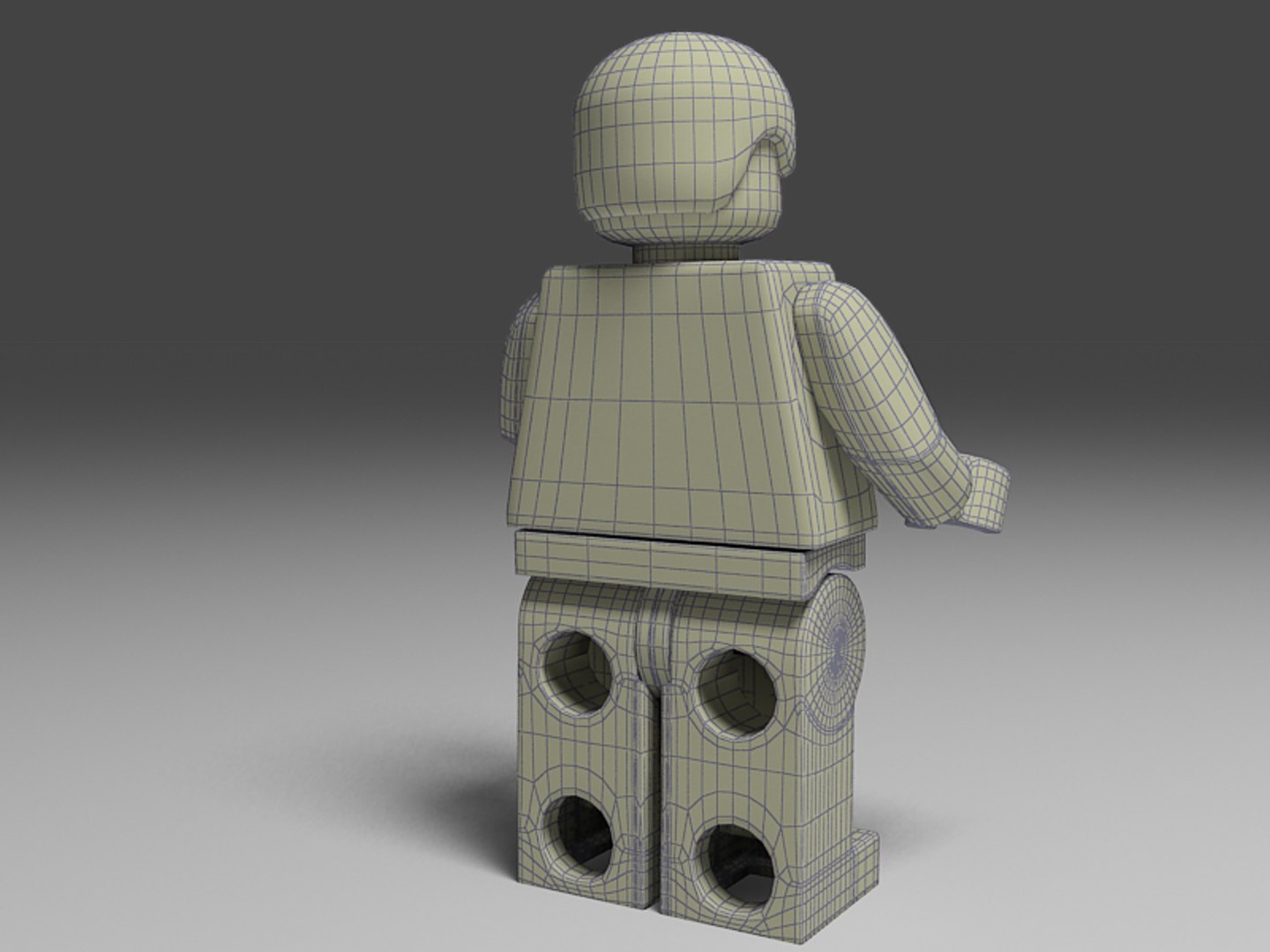 Lego Man 3d Model