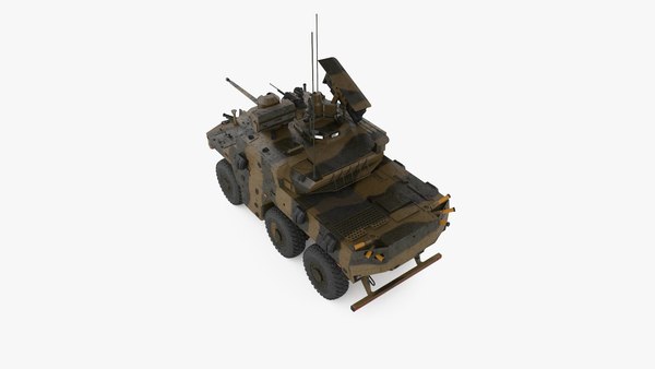 modelo 3d EBRC Jaguar - TurboSquid 2152860