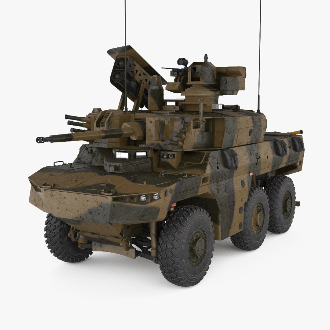 modelo 3d EBRC Jaguar - TurboSquid 2152860