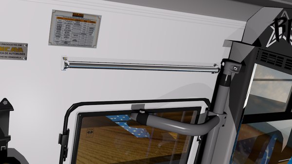 modelo 3d Autobús ISUZU E-NT610AR ENCAVA Tuning - TurboSquid 1580801