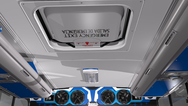 modelo 3d Autobús ISUZU E-NT610AR ENCAVA Tuning - TurboSquid 1580801