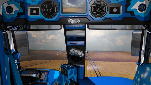 modelo 3d Autobús ISUZU E-NT610AR ENCAVA Tuning - TurboSquid 1580801
