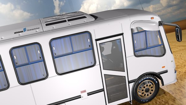 modelo 3d Autobús ISUZU E-NT610AR ENCAVA Tuning - TurboSquid 1580801