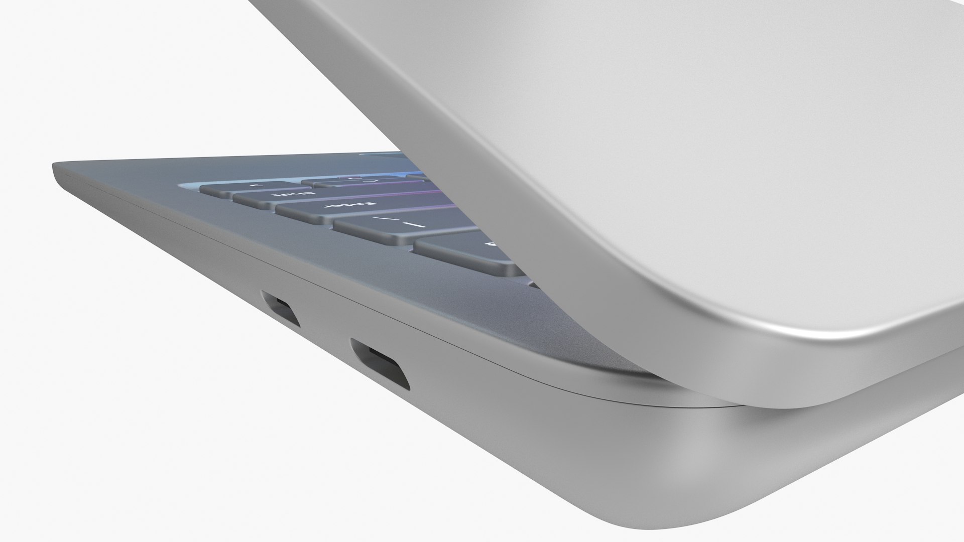 3D Model Microsoft Surface Laptop 13 Platinum - TurboSquid 2414051