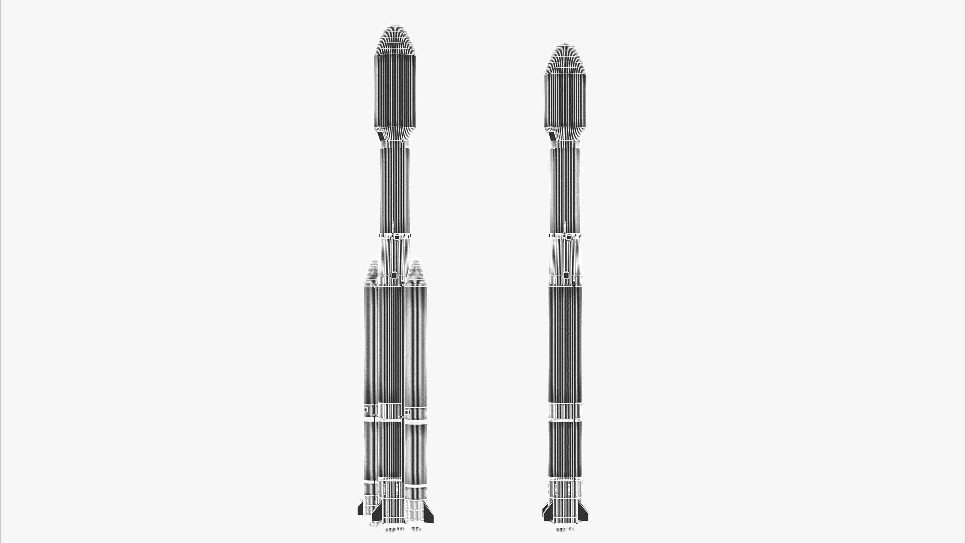 Long March 8 CZ-8 3D - TurboSquid 2190525