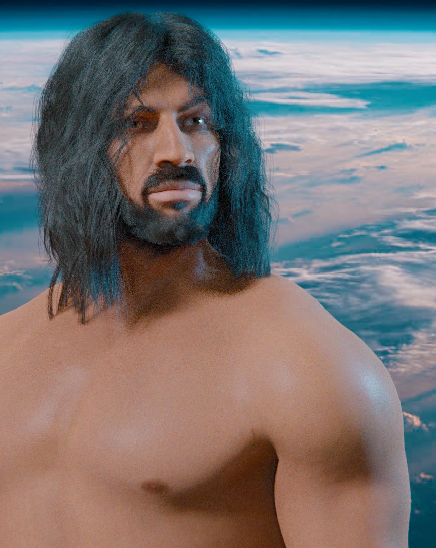 3D model Mahmud - Arabian warrior - Rigged - TurboSquid 1997485