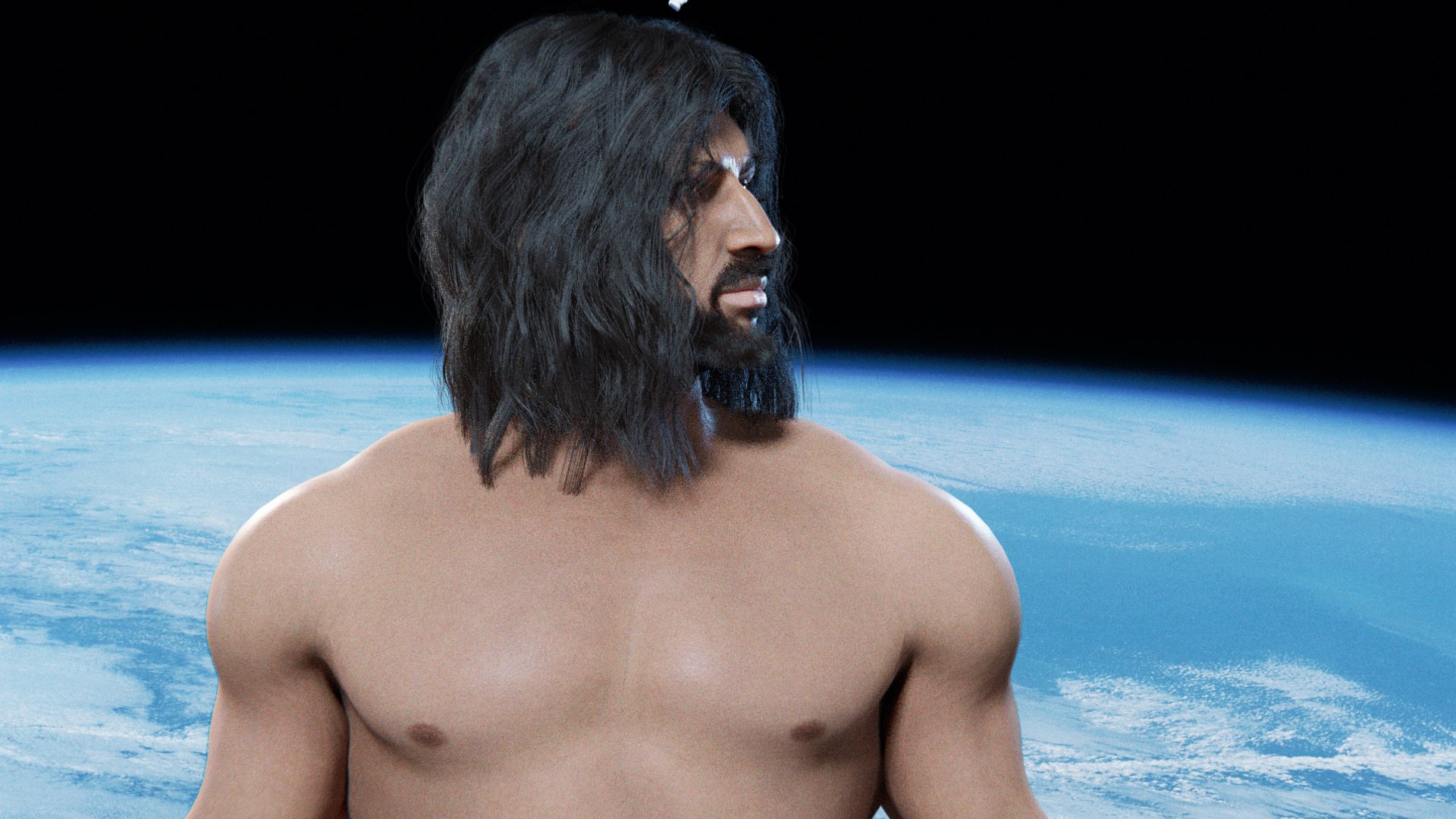 3D model Mahmud - Arabian warrior - Rigged - TurboSquid 1997485