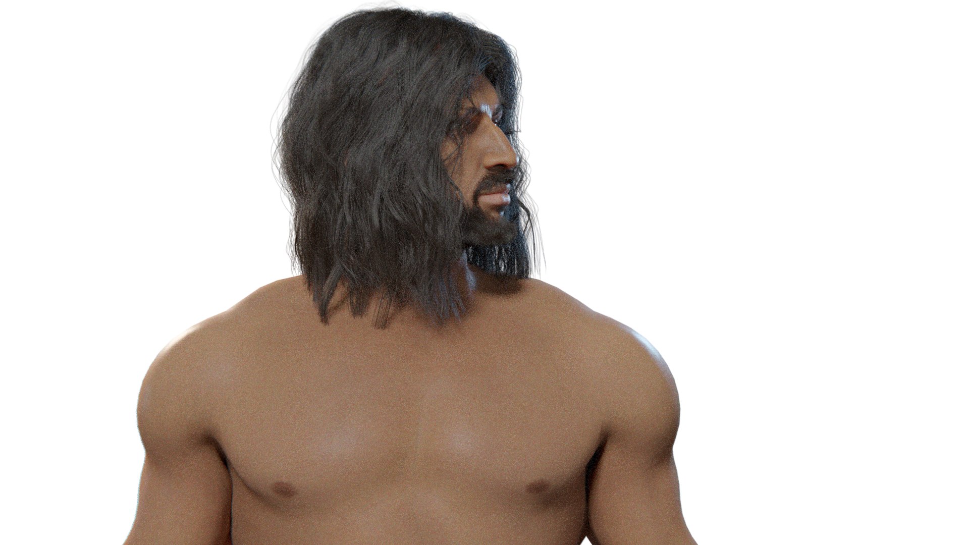 3D model Mahmud - Arabian warrior - Rigged - TurboSquid 1997485