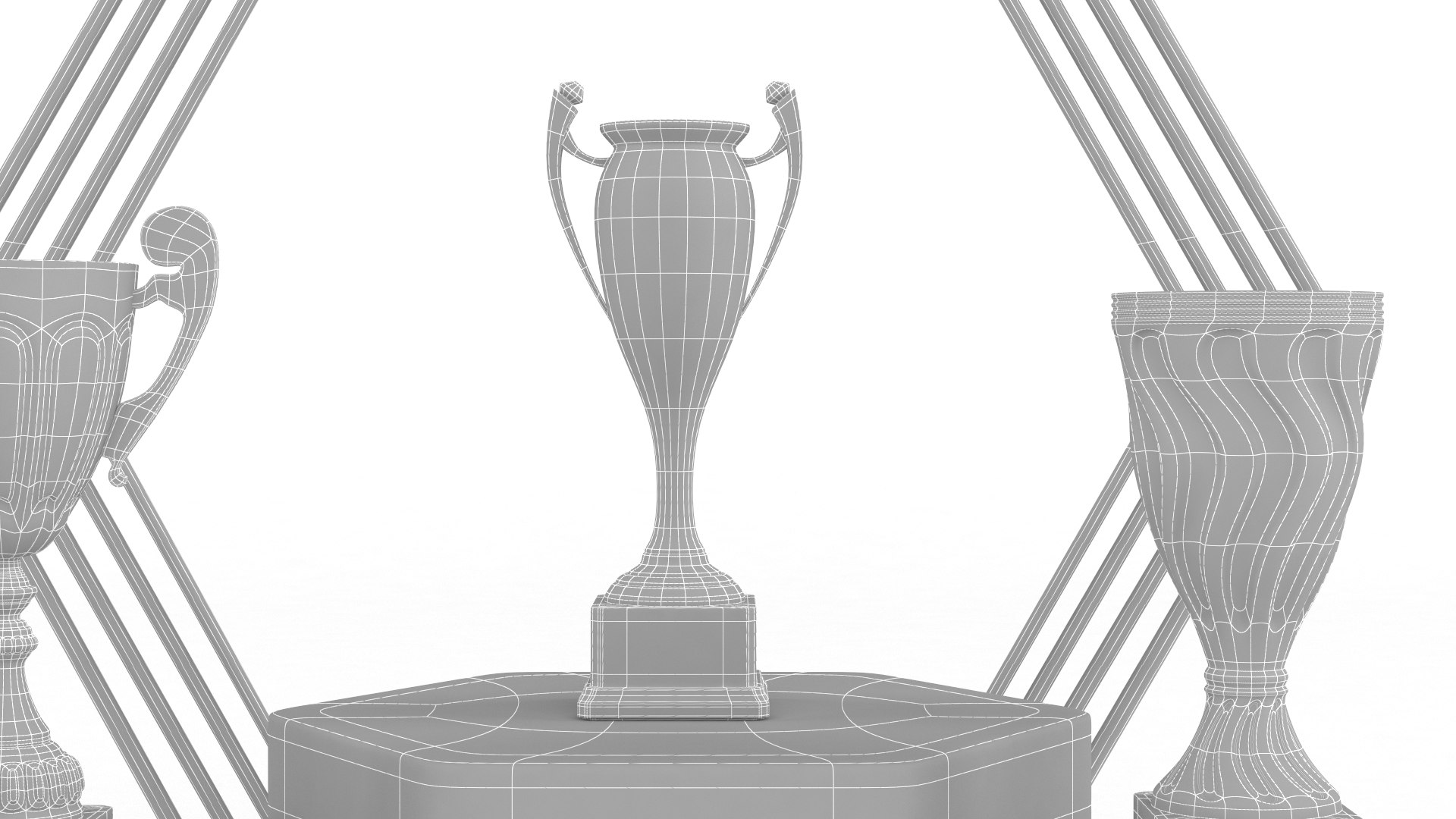 Trophy Cups 3D Model - TurboSquid 1798171