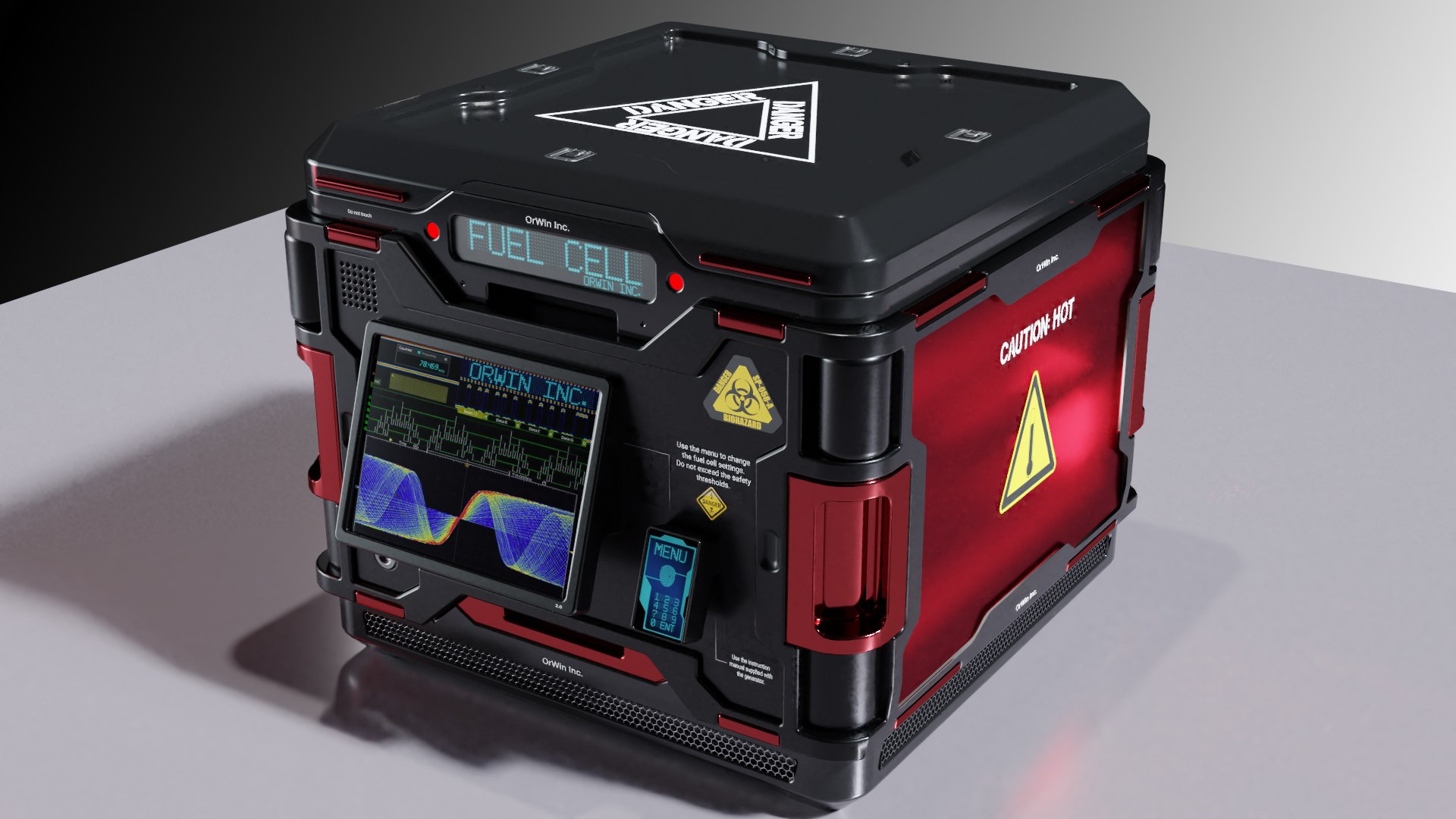 Fuel Cell - High Poly 3D Model - TurboSquid 1721658