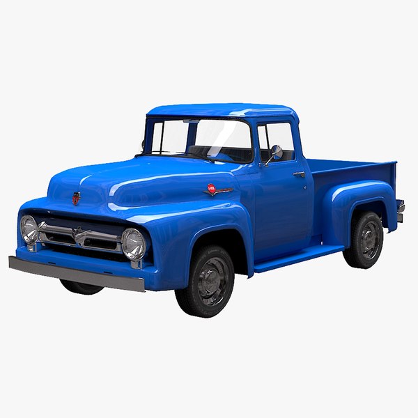 modelo 3d Ford F-100 PBR - TurboSquid 1168415