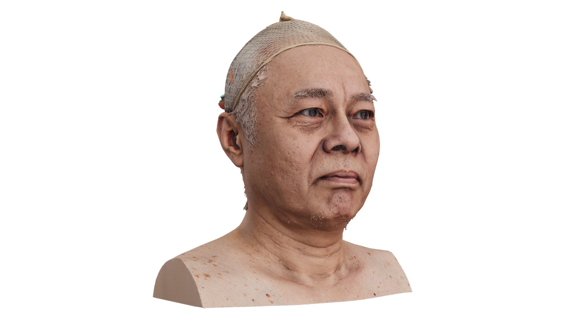 Free 3D Raw Head Scan Uchida Tadao - TurboSquid 1935037