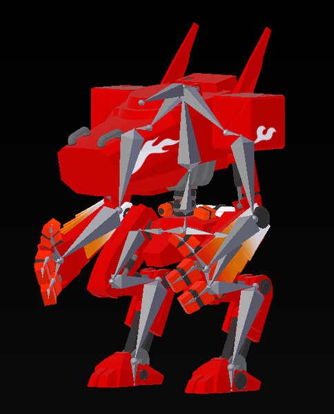Free 3D mech digitigrade rigged - TurboSquid 1294042