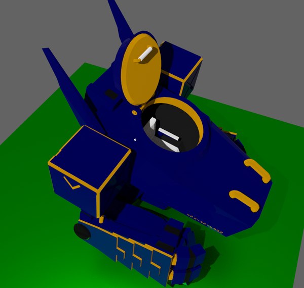 Free 3D mech digitigrade rigged - TurboSquid 1294042