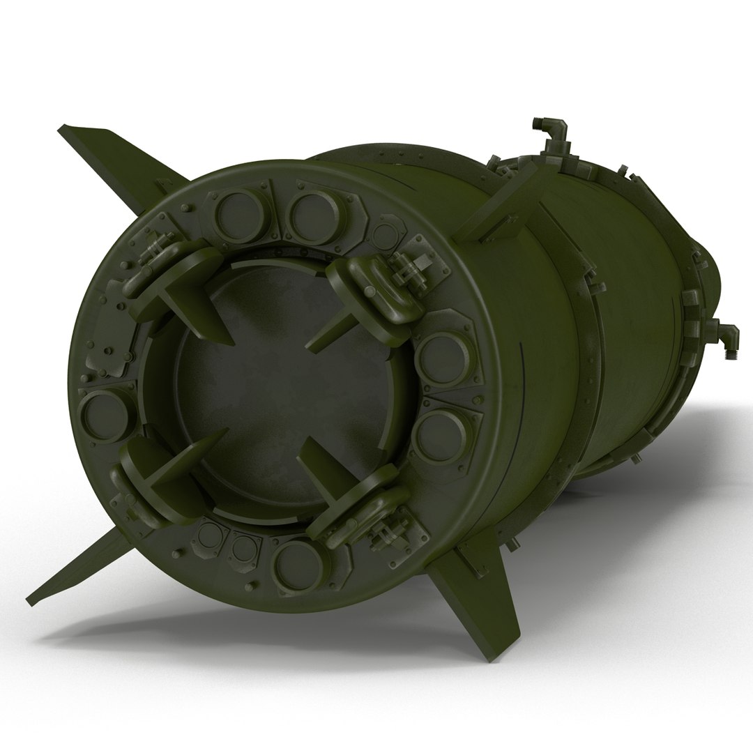 Ballistic Missile 9m723 Iskander 3d Model
