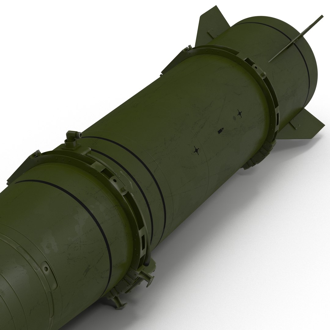 Ballistic Missile 9m723 Iskander 3d Model