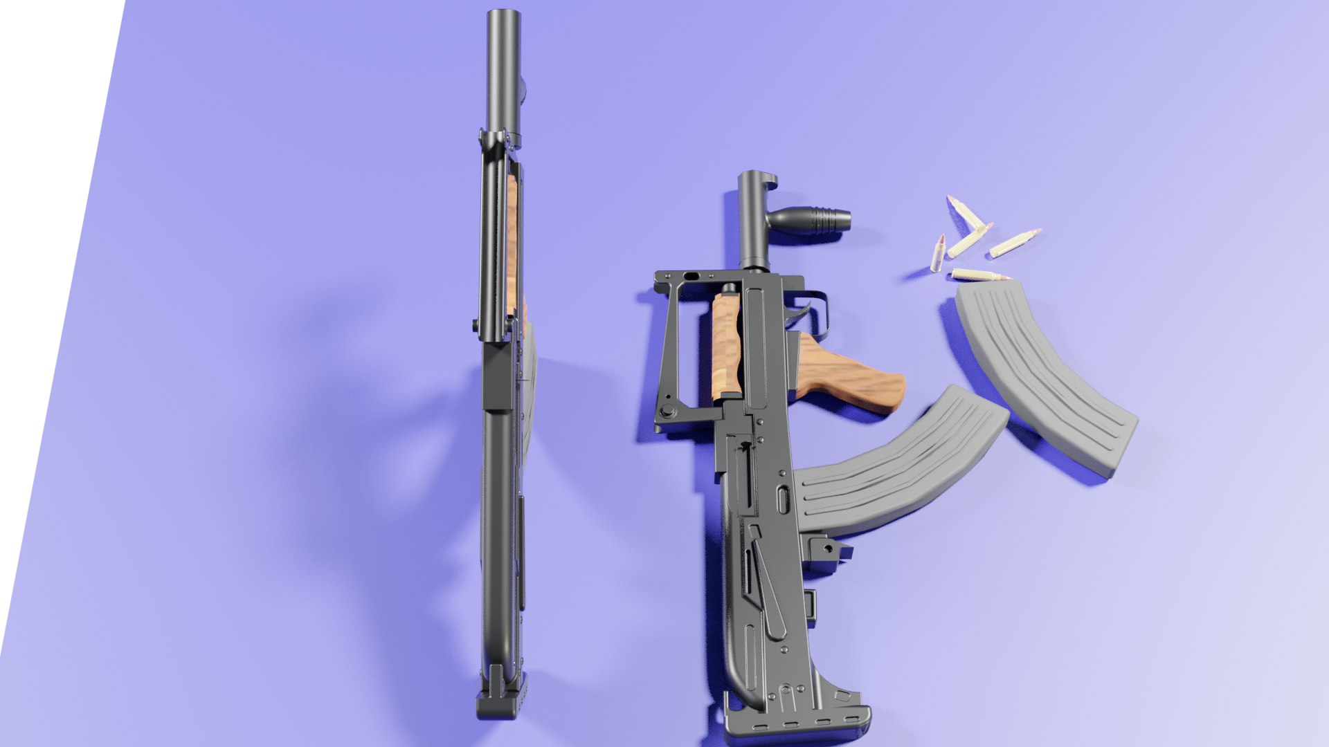 Groza 3D - TurboSquid 1782908