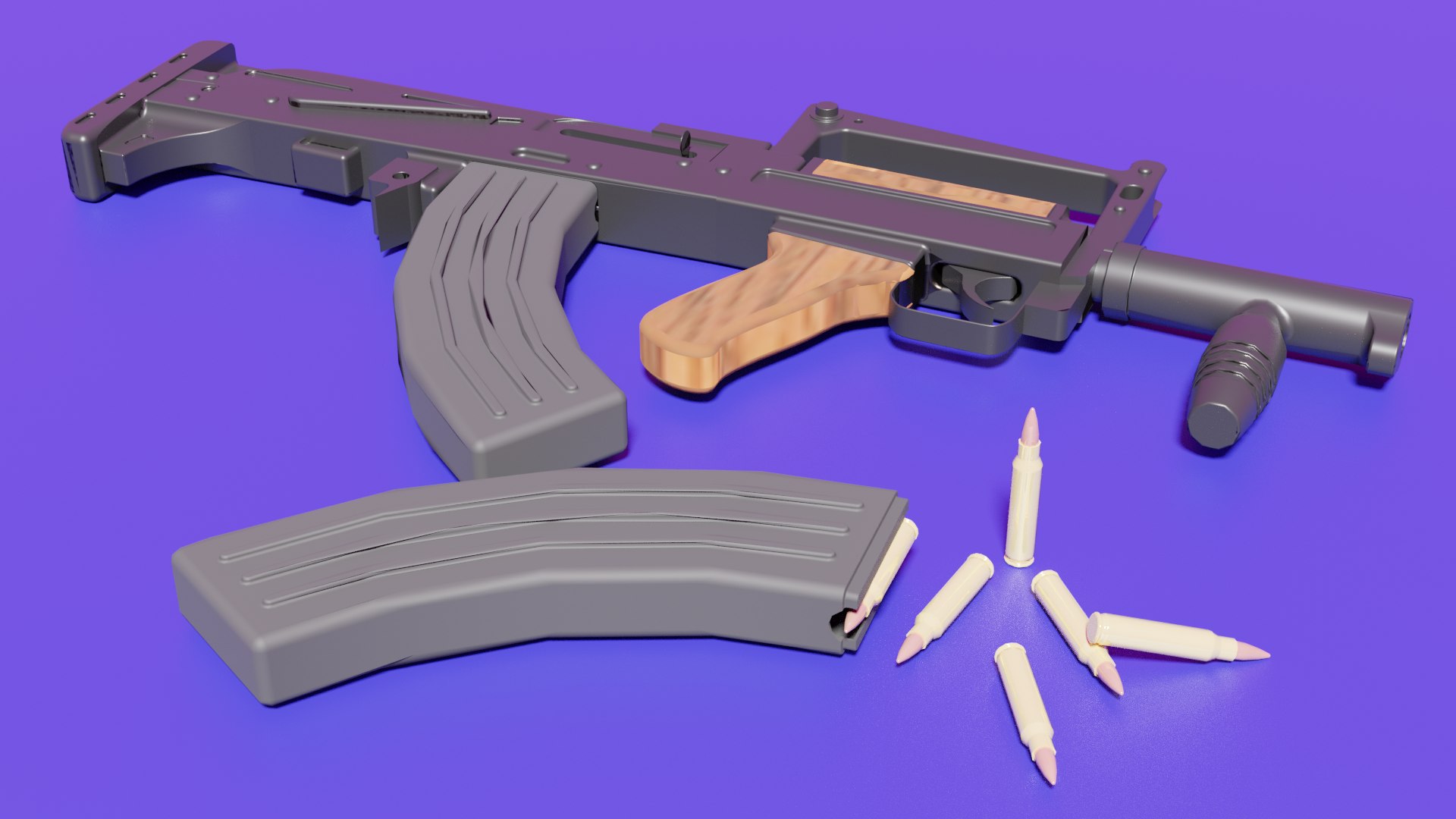 Groza 3D - TurboSquid 1782908
