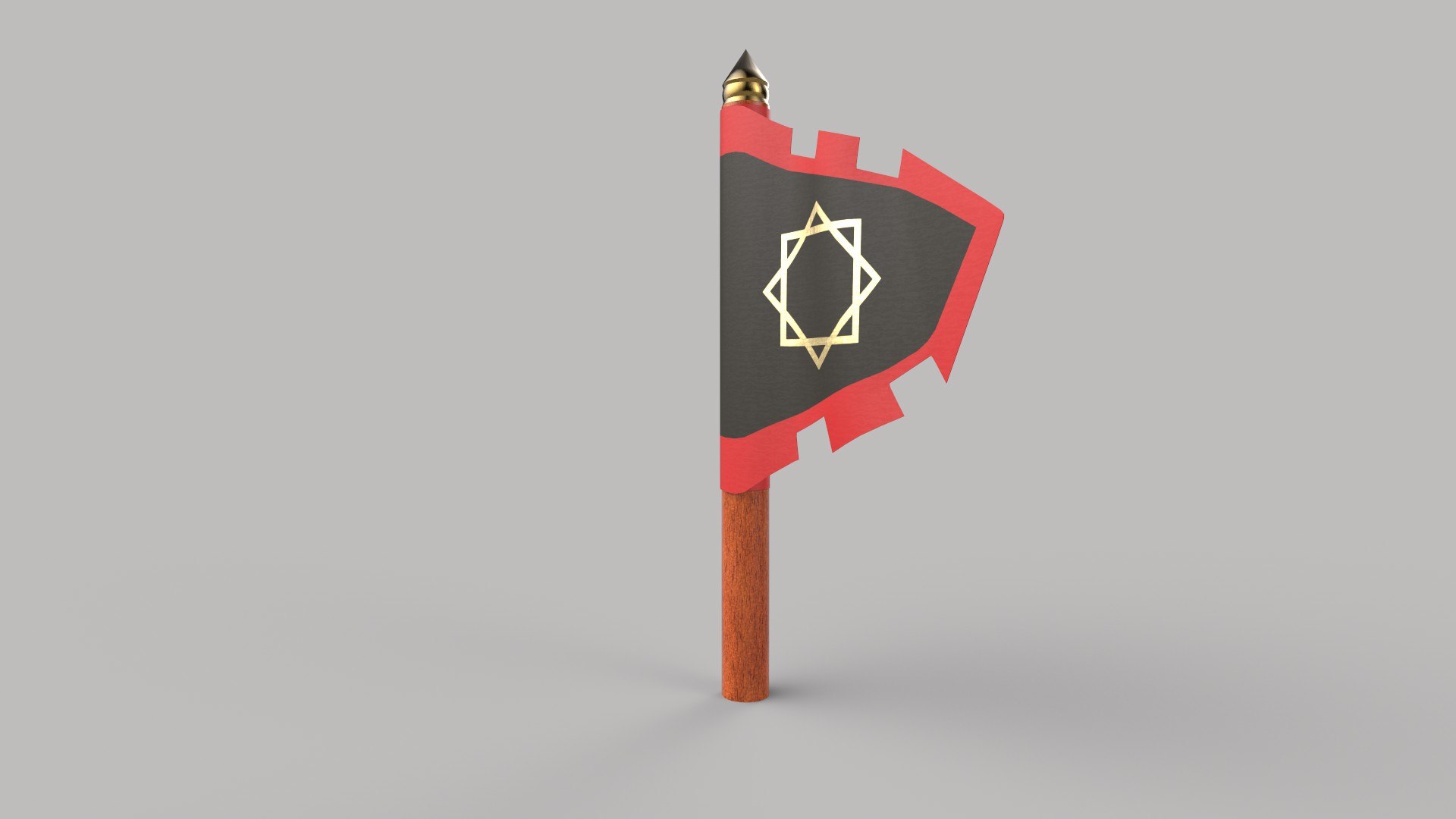 Stylized Flag 3D - TurboSquid 1844747
