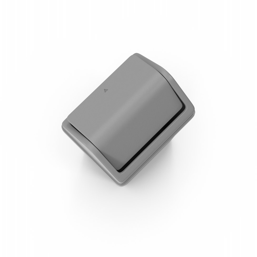 Grey Trash Can 3D Model - TurboSquid 2170962