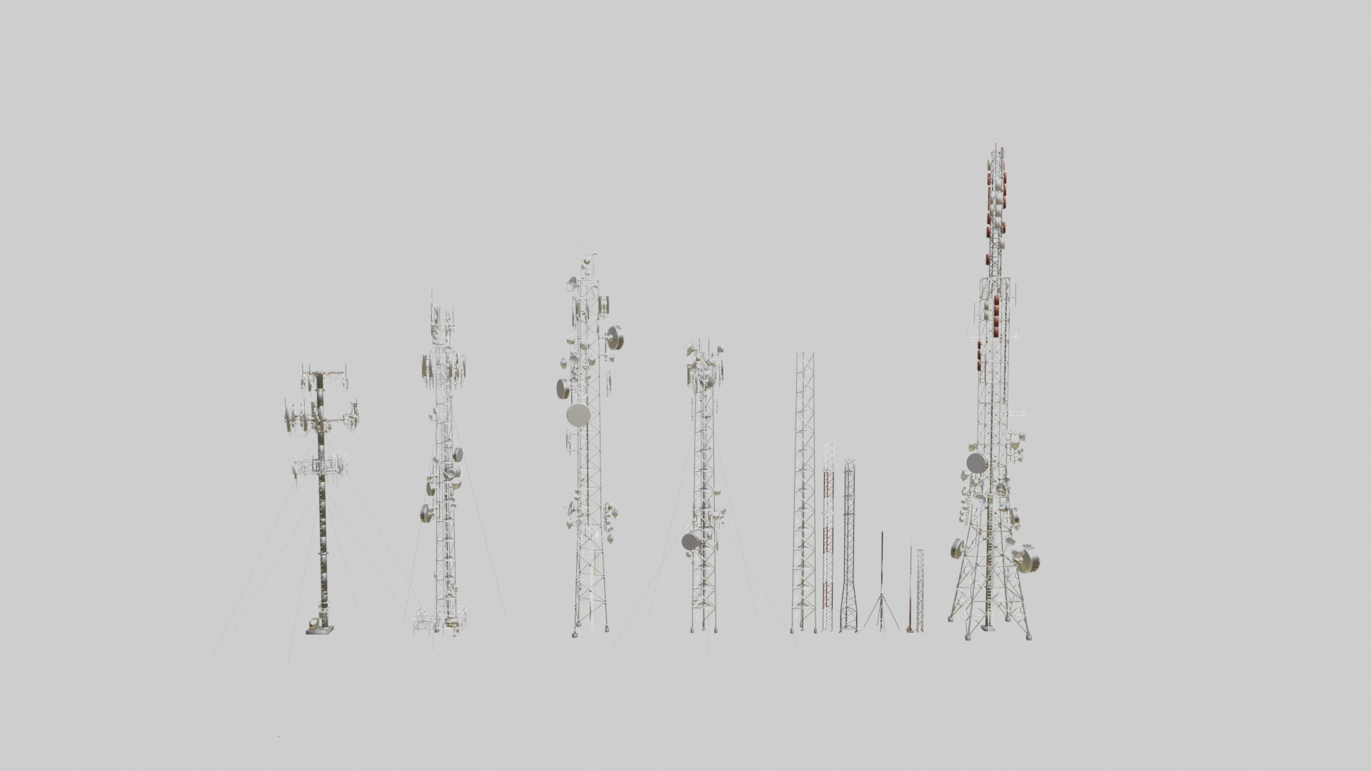 3D Model Big Antennas - TurboSquid 2257150