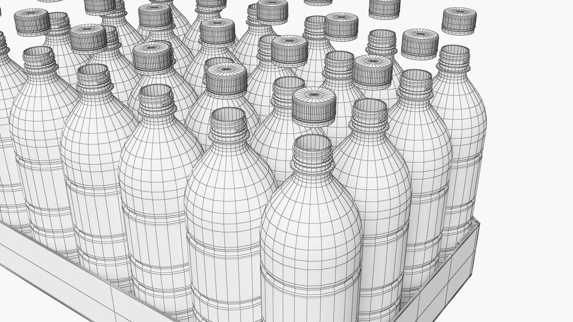 3D Water Bottle Pack V2 - TurboSquid 2434832