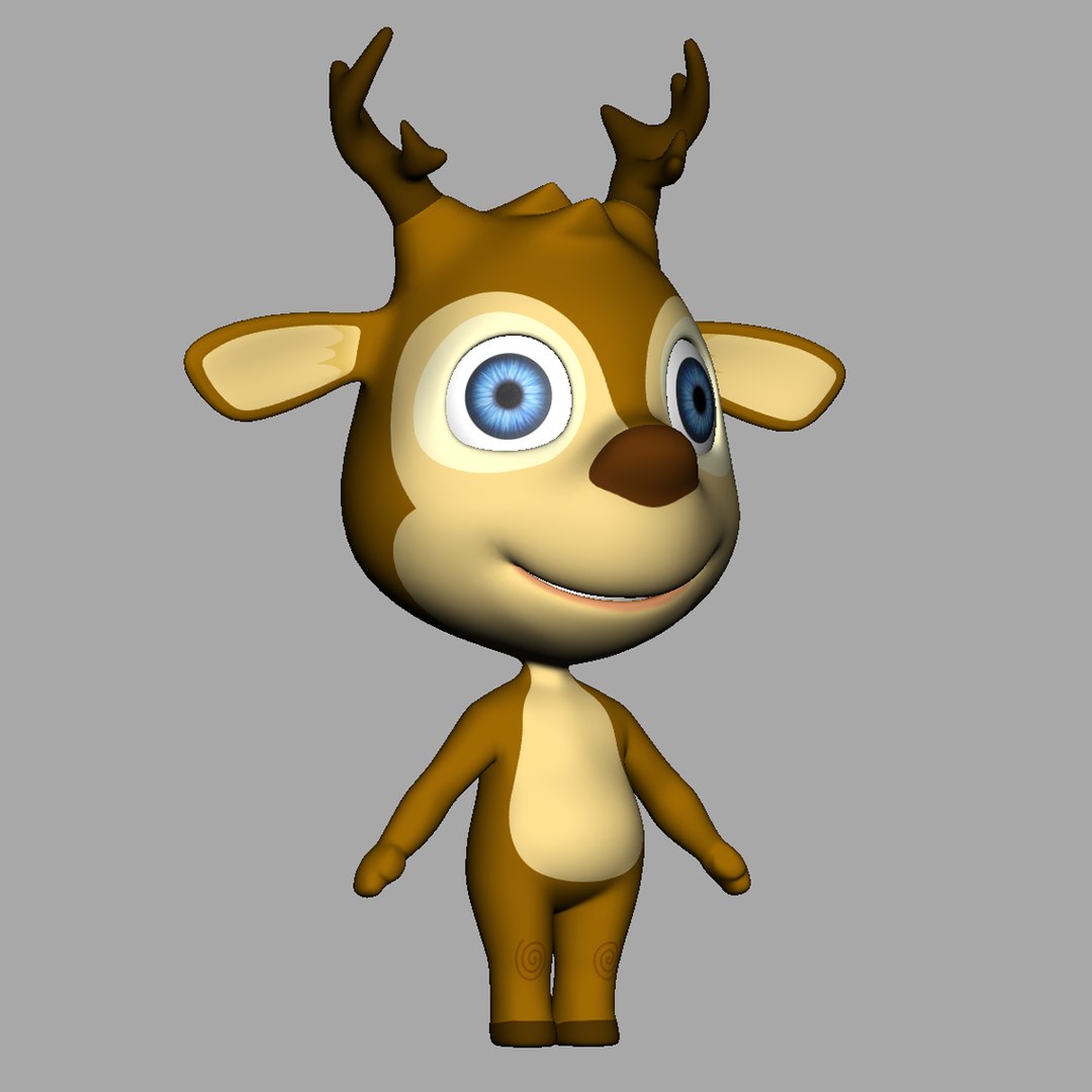 Cartoon Animation Character Model - TurboSquid 1647958