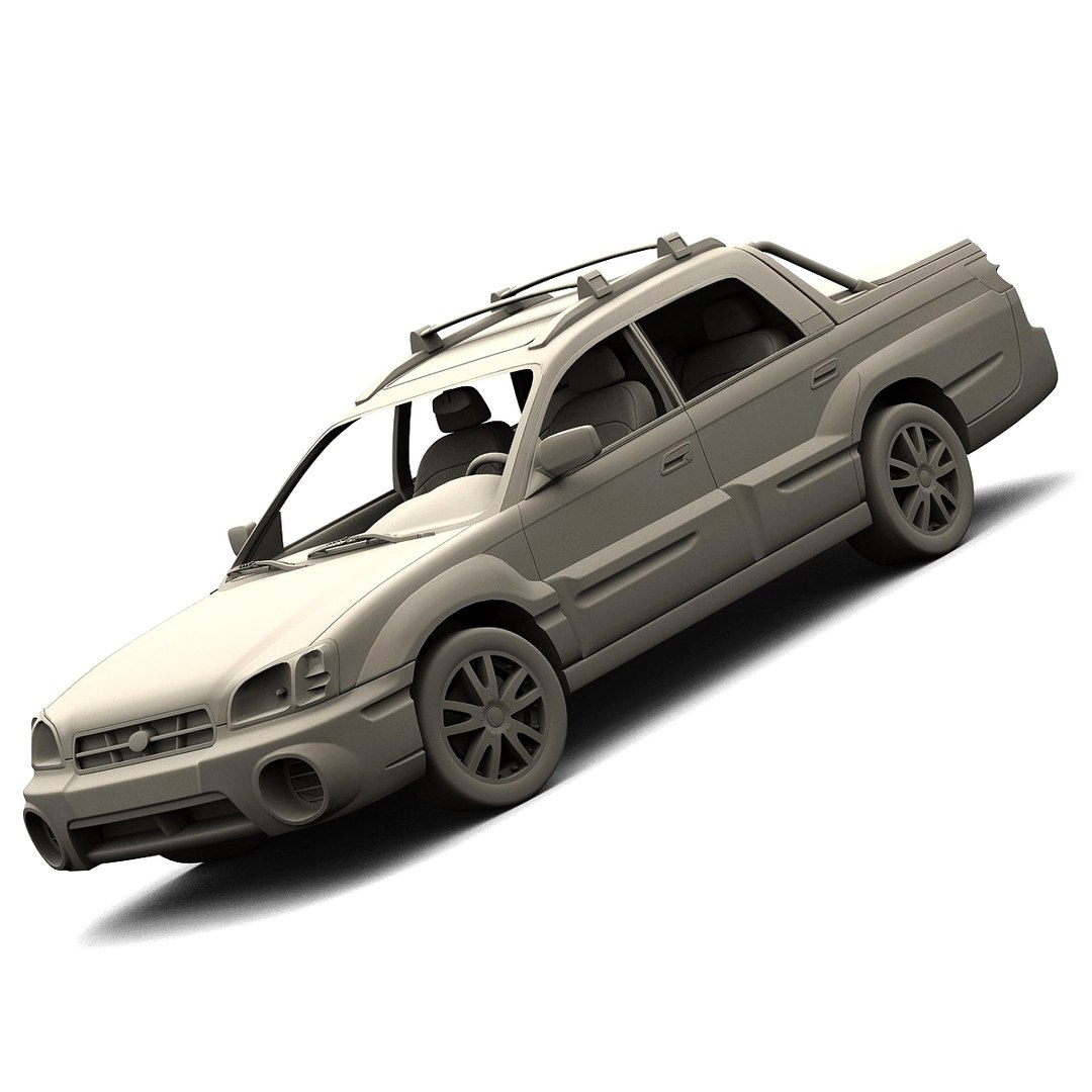 3d Subaru Baja 2005