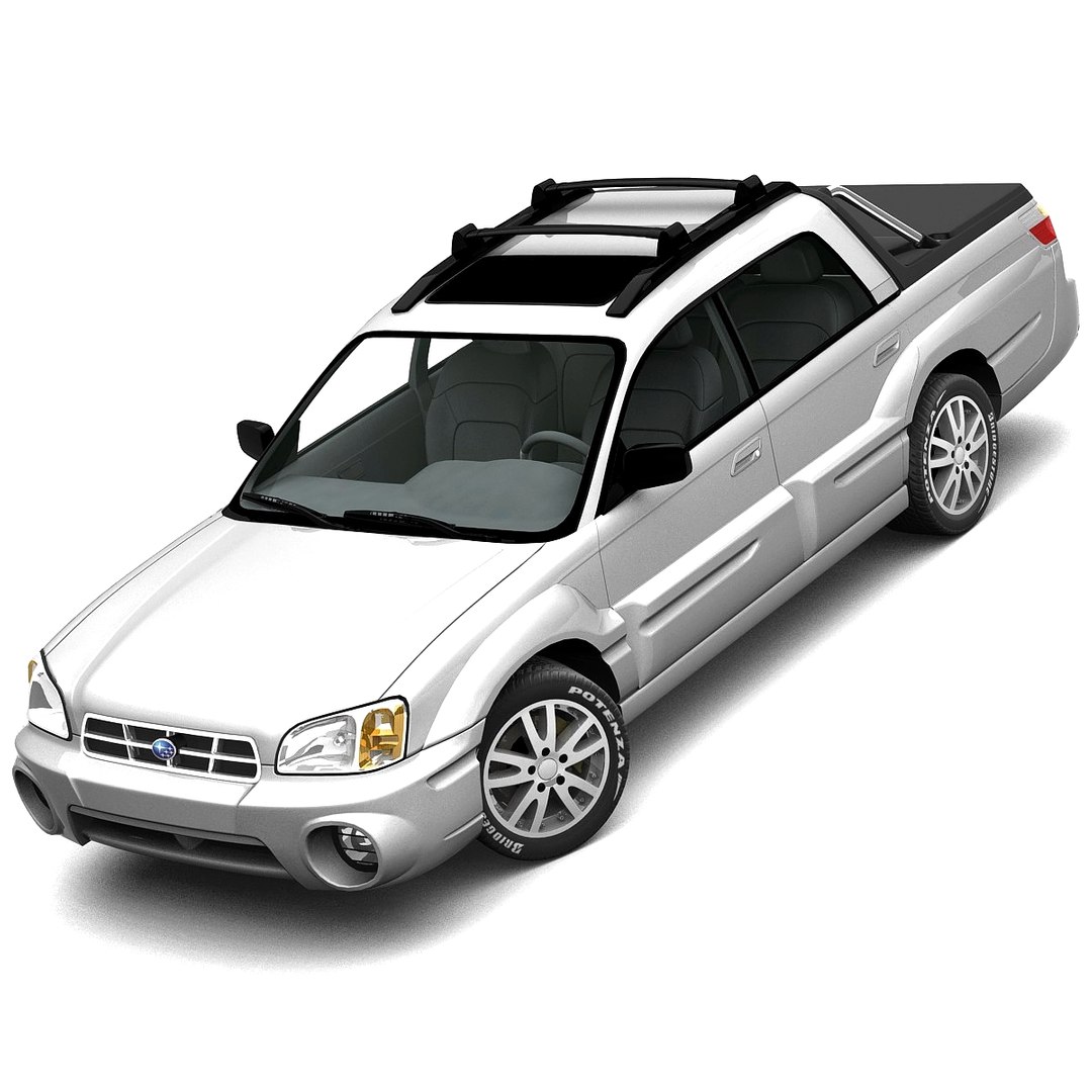 3d Subaru Baja 2005