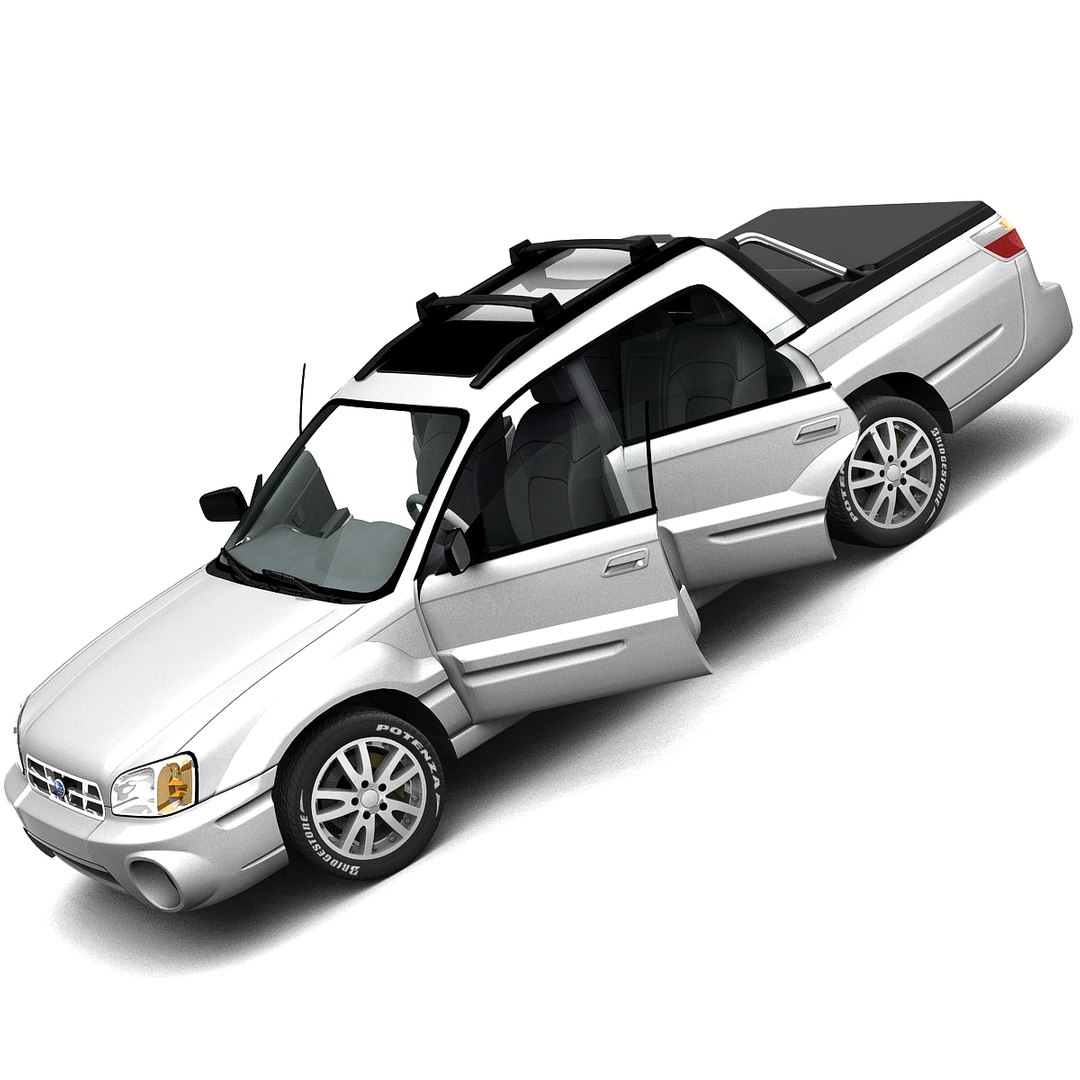 3d Subaru Baja 2005