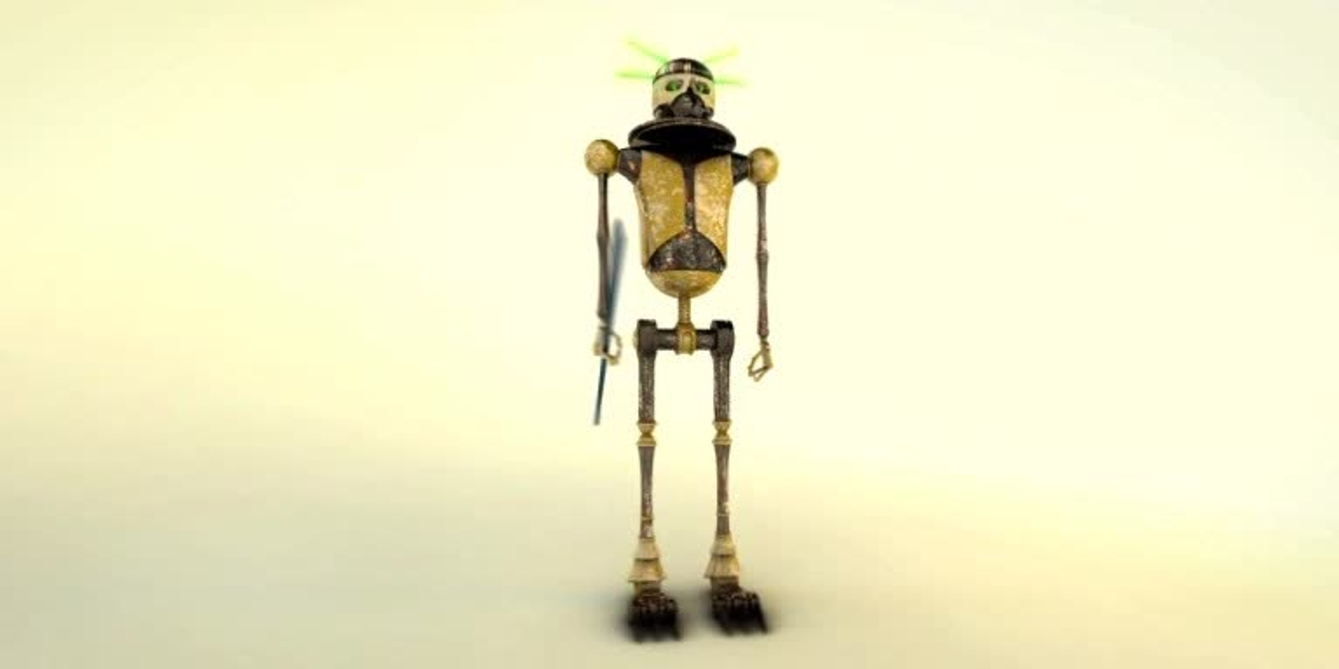 Sci-fi Robot - Skeleton 3D Model - TurboSquid 1155119