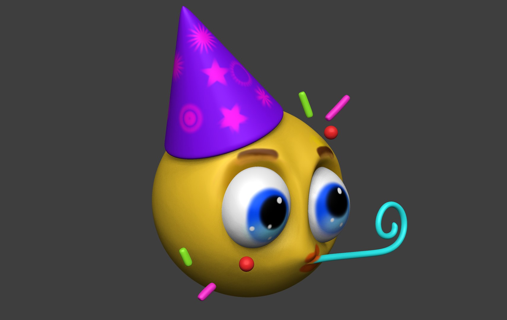 3D model Emoji 5 - Emoticon - TurboSquid 2110274