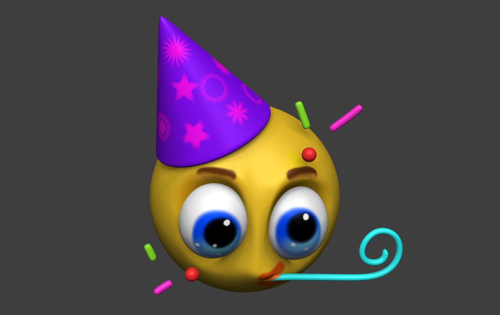3D model Emoji 5 - Emoticon - TurboSquid 2110274