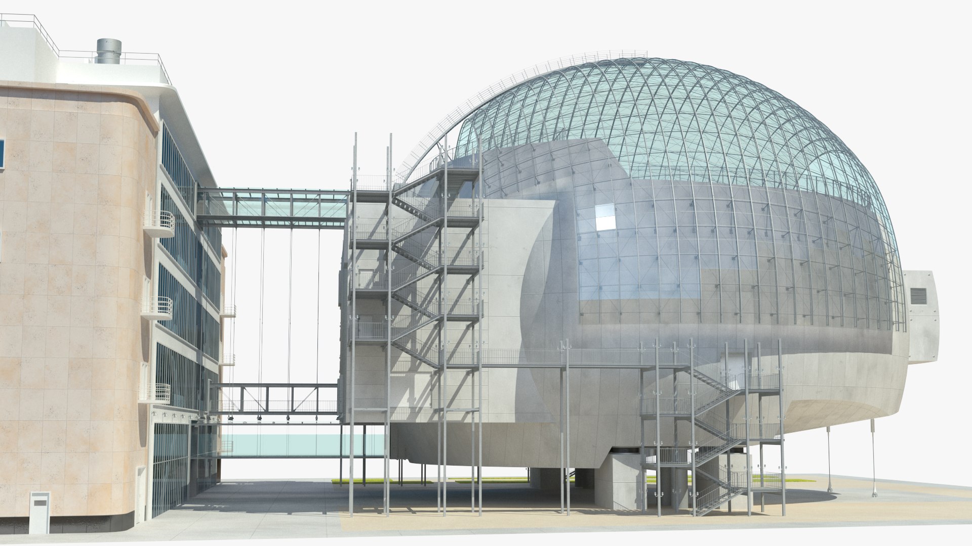 Academy Museum Of Motion Pictures 3D Model - TurboSquid 1779282