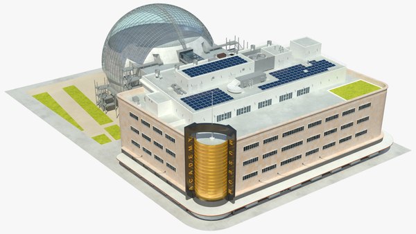 Academy Museum of Motion Pictures 3D model - TurboSquid 1779282
