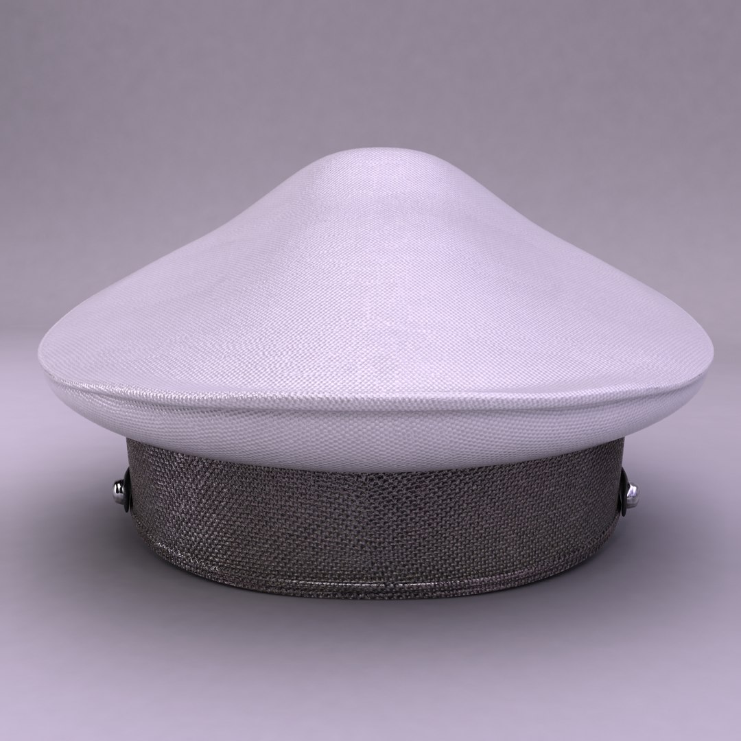 Peaked Cap 3d Model