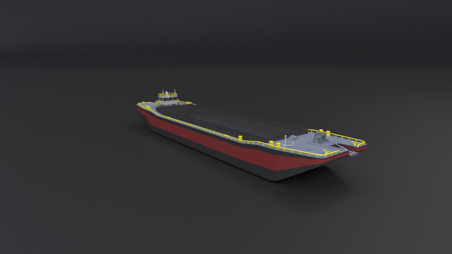 Self Propelled Barge 3D - TurboSquid 1834551