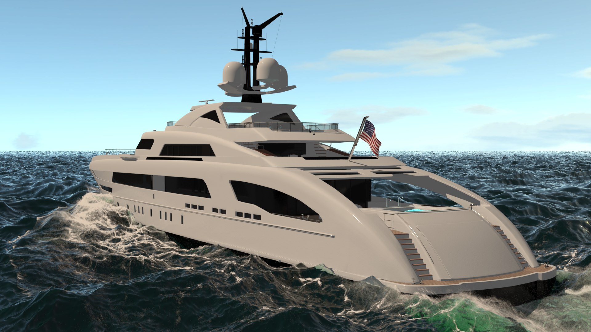 Nibelung Yacht Dynamic Simulation 3D Model - TurboSquid 2226008