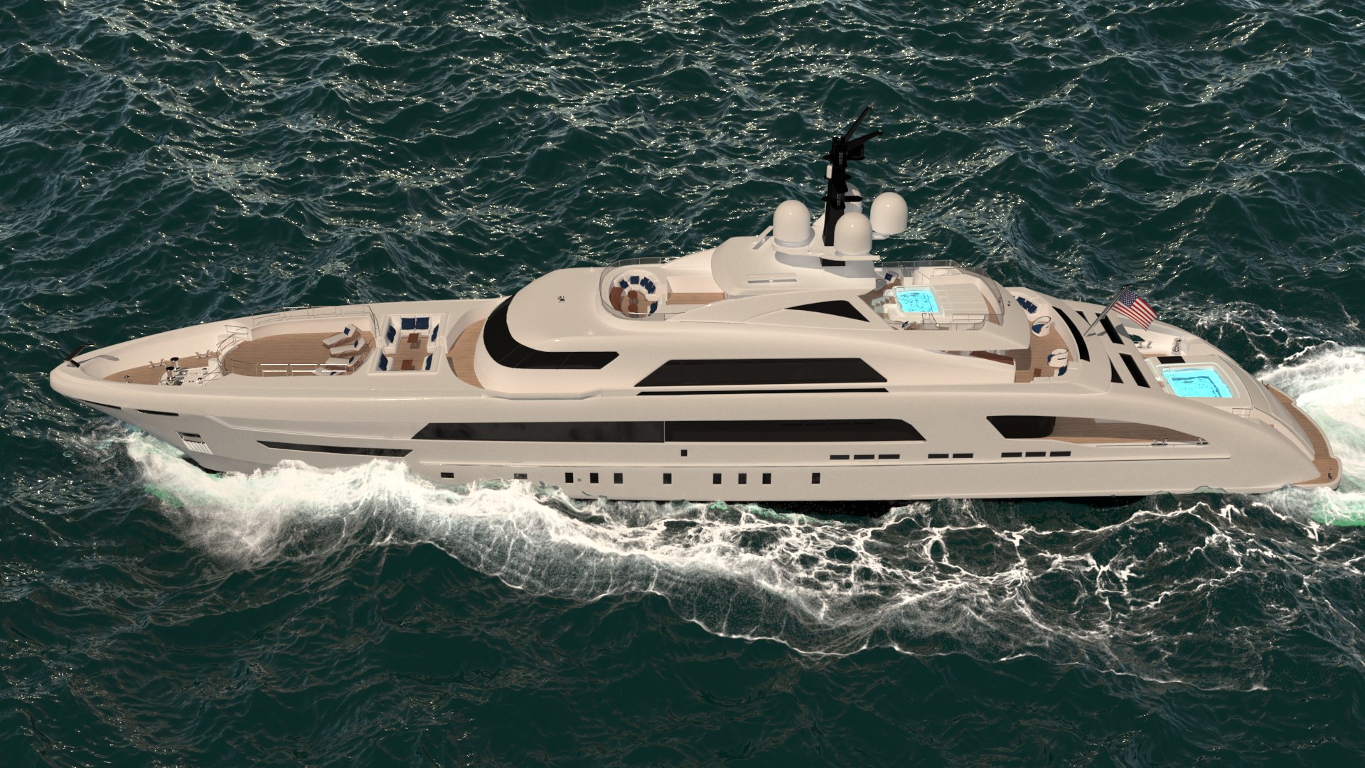 Nibelung Yacht Dynamic Simulation 3D Model - TurboSquid 2226008