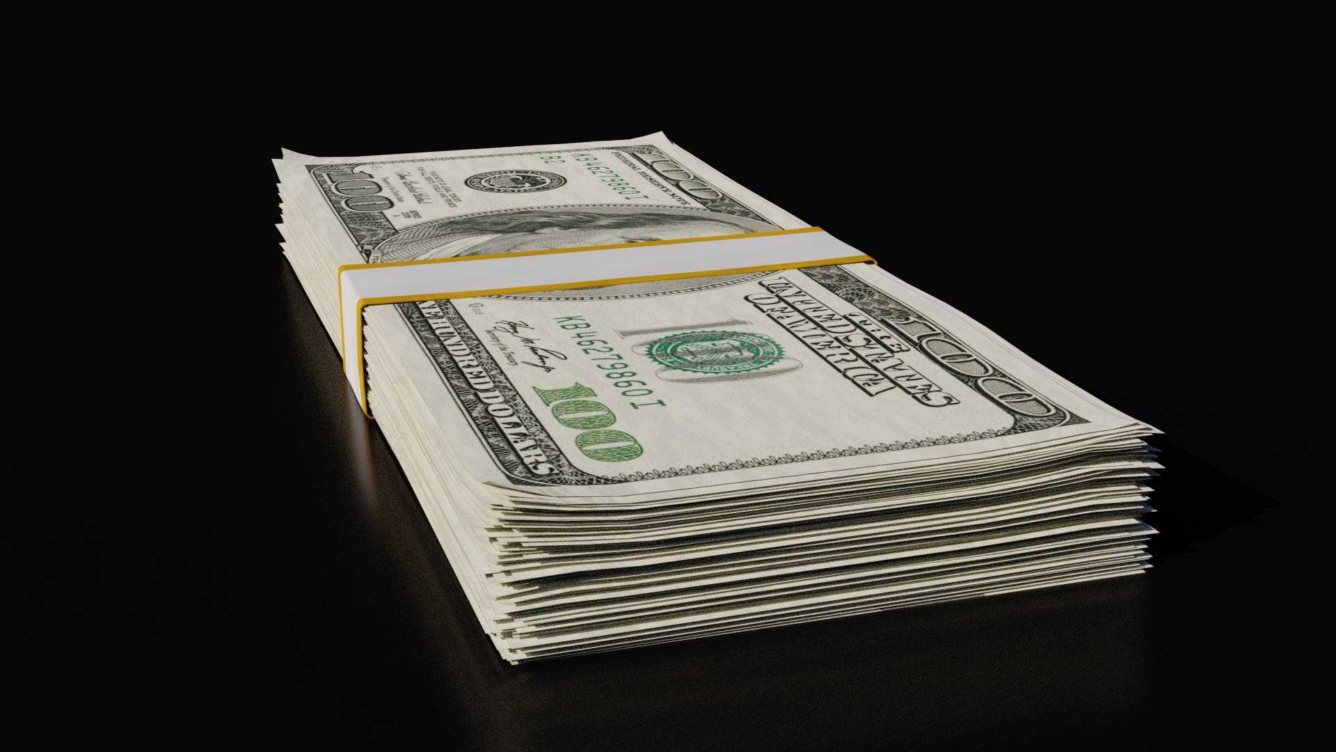 Money Stack - Modelled 3D - TurboSquid 1694974