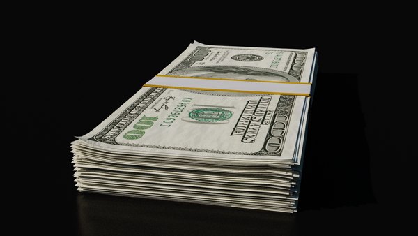 Money stack - modelled 3D - TurboSquid 1694974