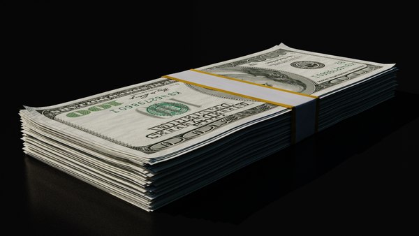 Money stack - modelled 3D - TurboSquid 1694974
