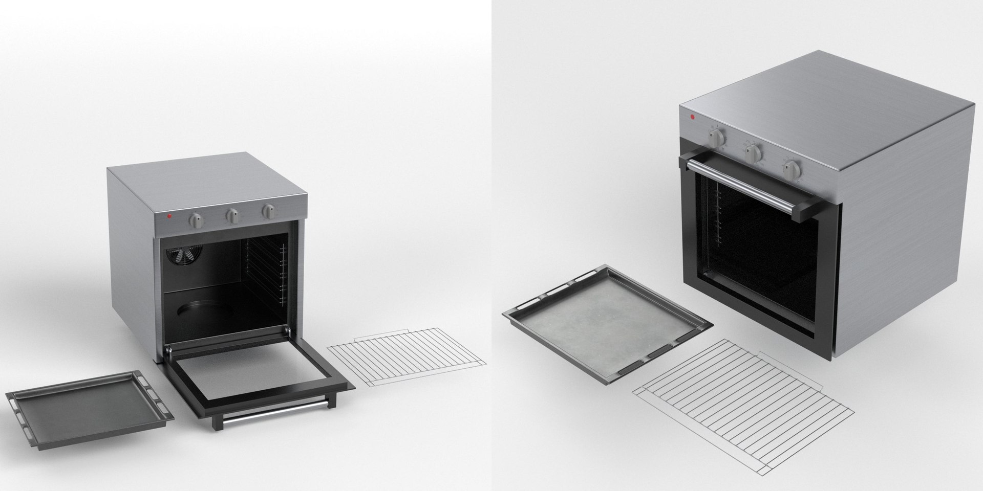 Oven 3D Model - TurboSquid 1987749