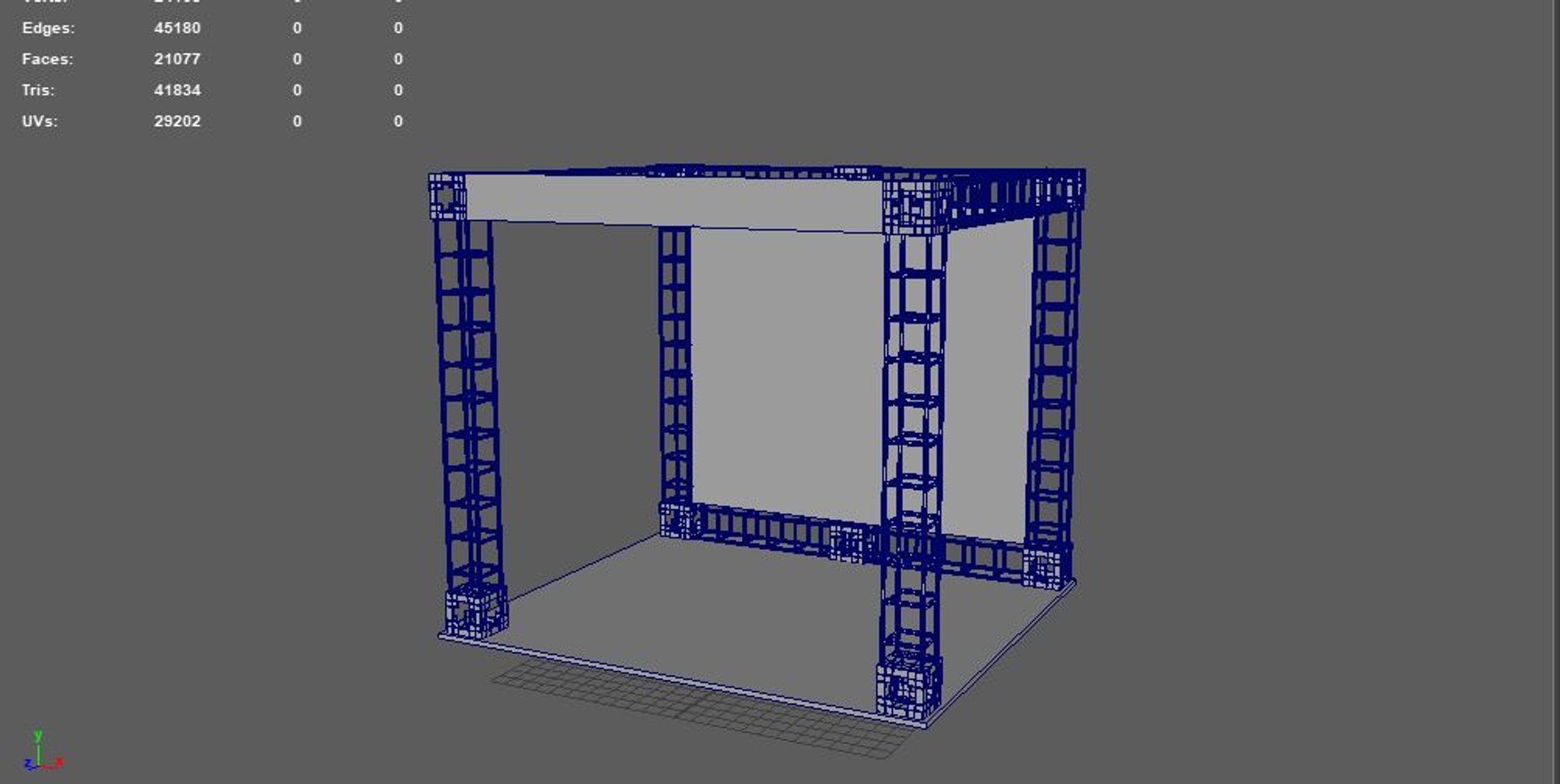 Truss Display 3D Model 3D Model - TurboSquid 2362245